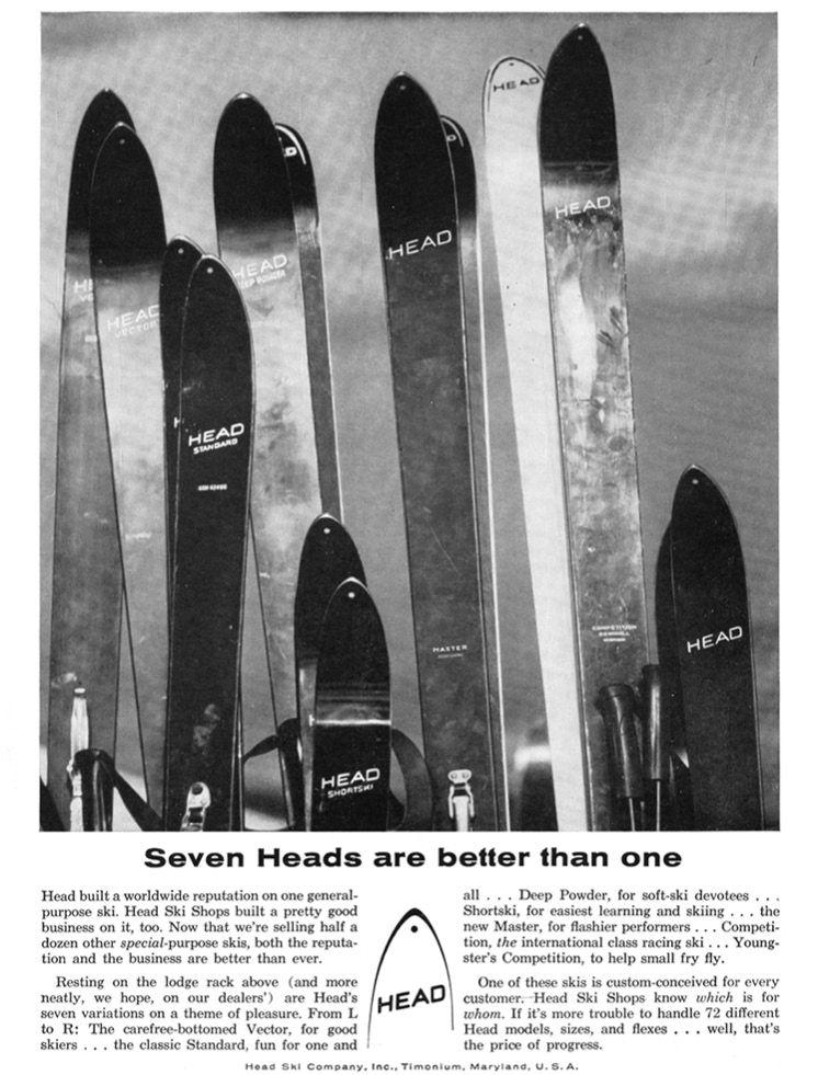 Ads from the Past: Rubberheads | Skiing History