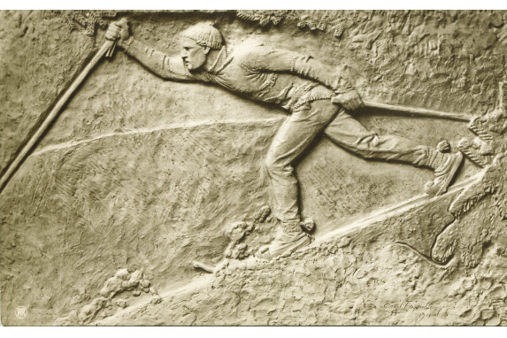 Ski Art: Carl Vilhelm Fagerberg (1878-1948) | Skiing History